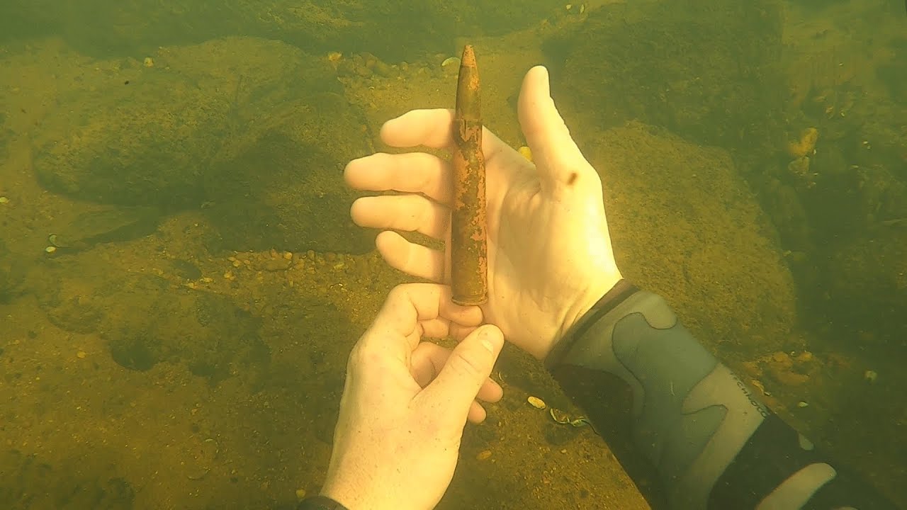 Scuba Diving Mystery – Sniper Bullet Found Underwater!