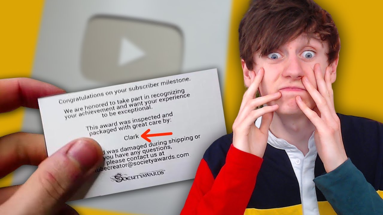 This Youtube Play Button was *NOT* Packaged by Rick??!?!!