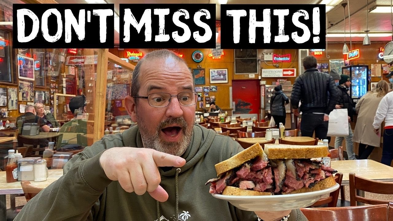 Ultimate New York City DIY food tour - must try foods NYC