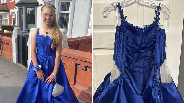 Real-life Cinderella' leaves prom in tears after 'bully tears dress to ...