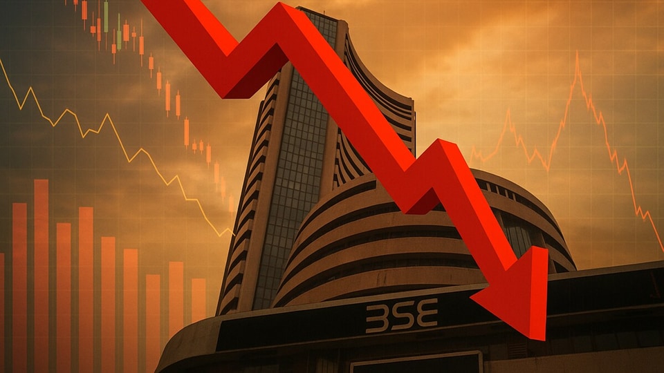 Sensex crashes 600 points, Nifty drops near 24,900; why is Indian stock ...