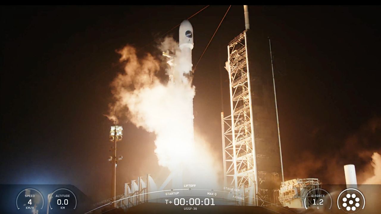 SpaceX launches Space Force's X-37B space plane on 8th mystery mission