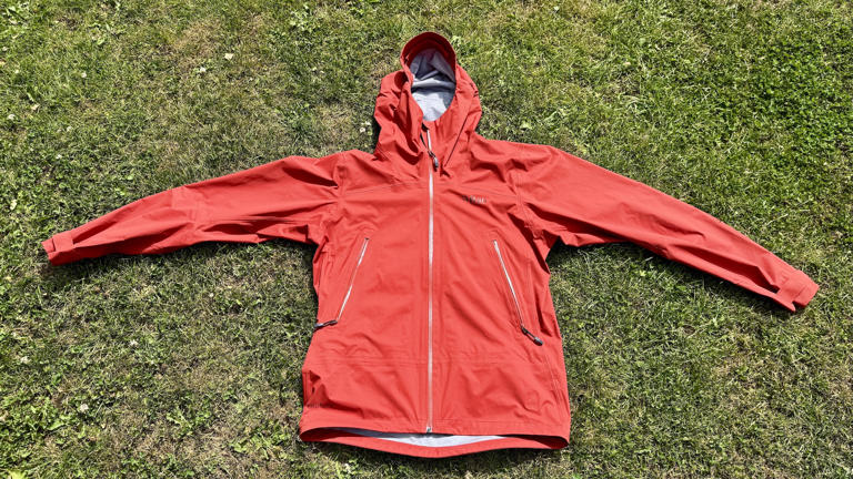 I hosed myself down in the garden to test this Rab jacket – here’s why ...