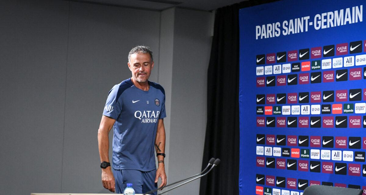 PSG : coup dur pour Luis Enrique, énorme absence contre Angers