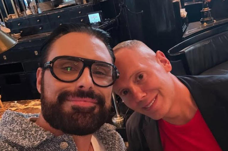 Rylan Clark says 'means the world' as he's reunited with Rob Rinder in ...