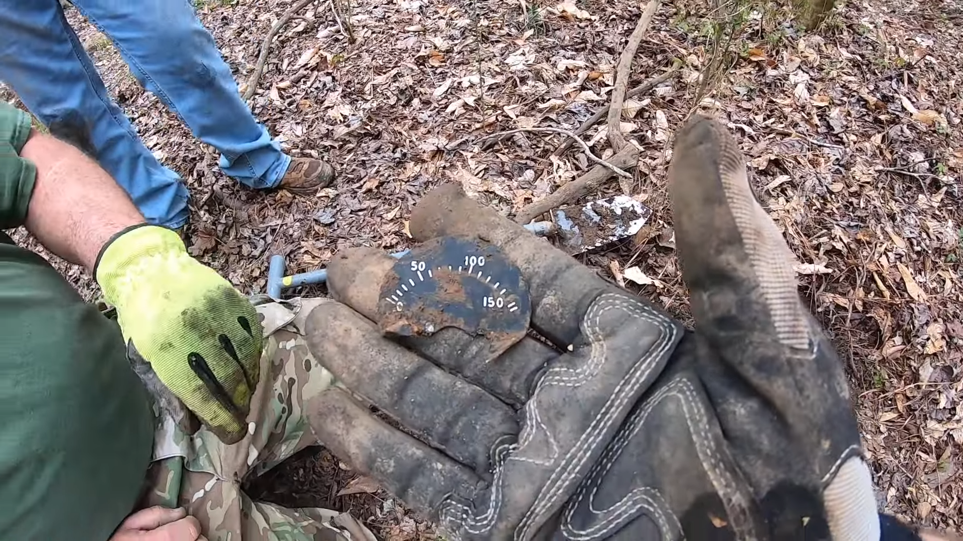 Exploring the Lynyrd Skynyrd plane crash site with metal detectors