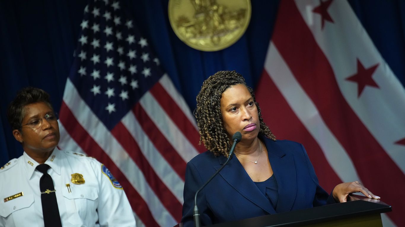 Bowser says she's the "big boss," but control of D.C. police is murky
