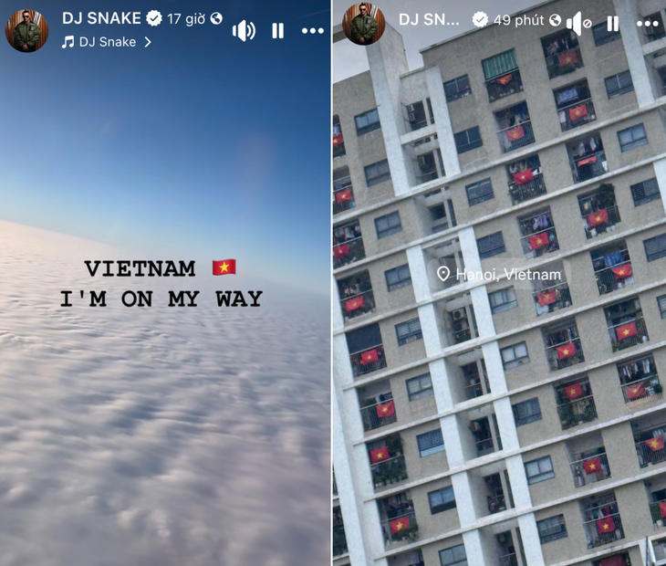 Đến Việt Nam, J Balvin cực ngầu, DJ Snake ấn tượng chung cư rợp cờ đỏ ...