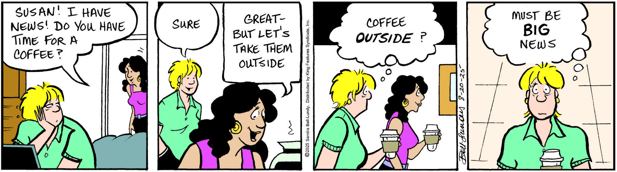 Between Friends by Sandra Bell-Lundy