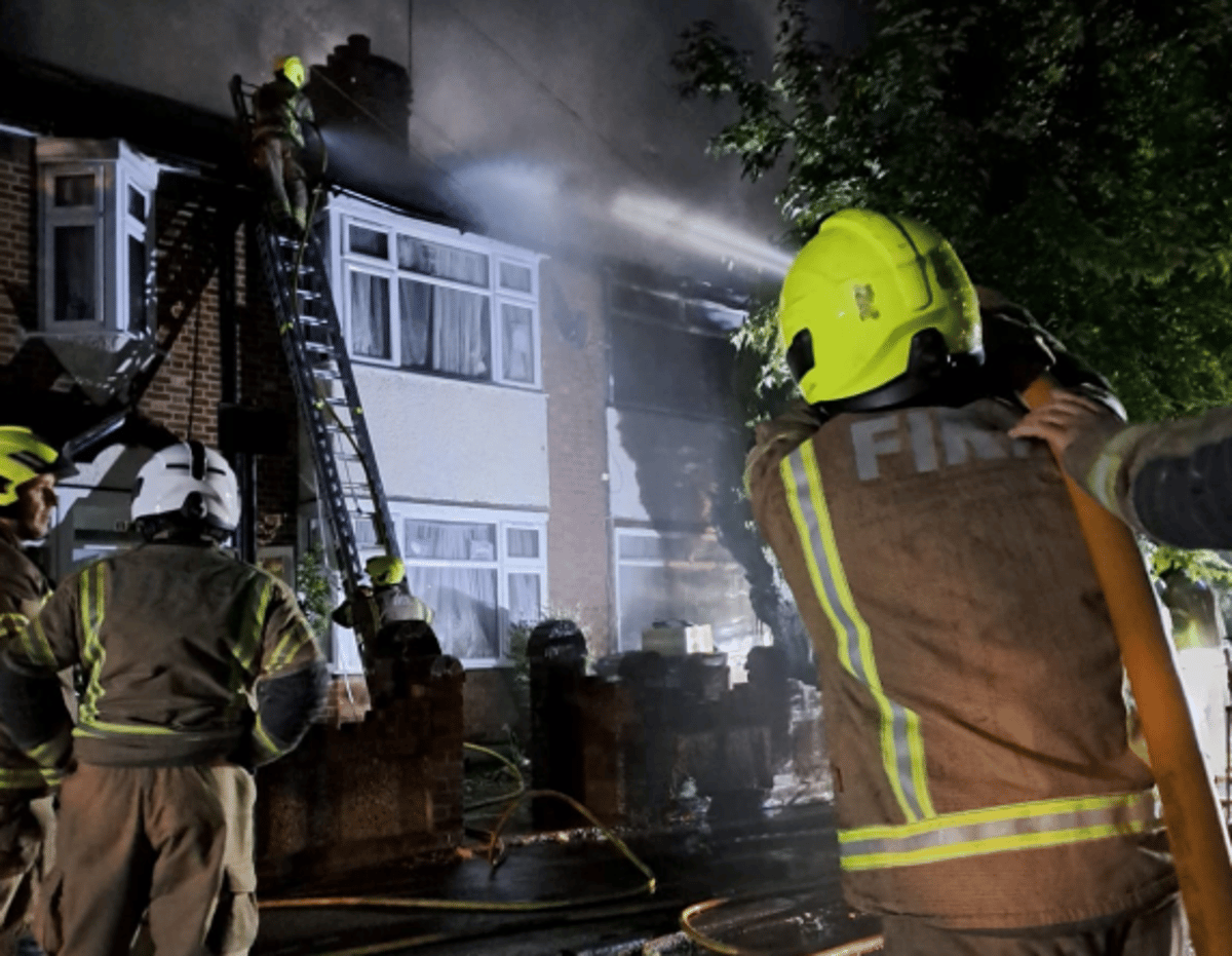 Walthamstow fire: Blaze rips through cannabis factory in house in north ...