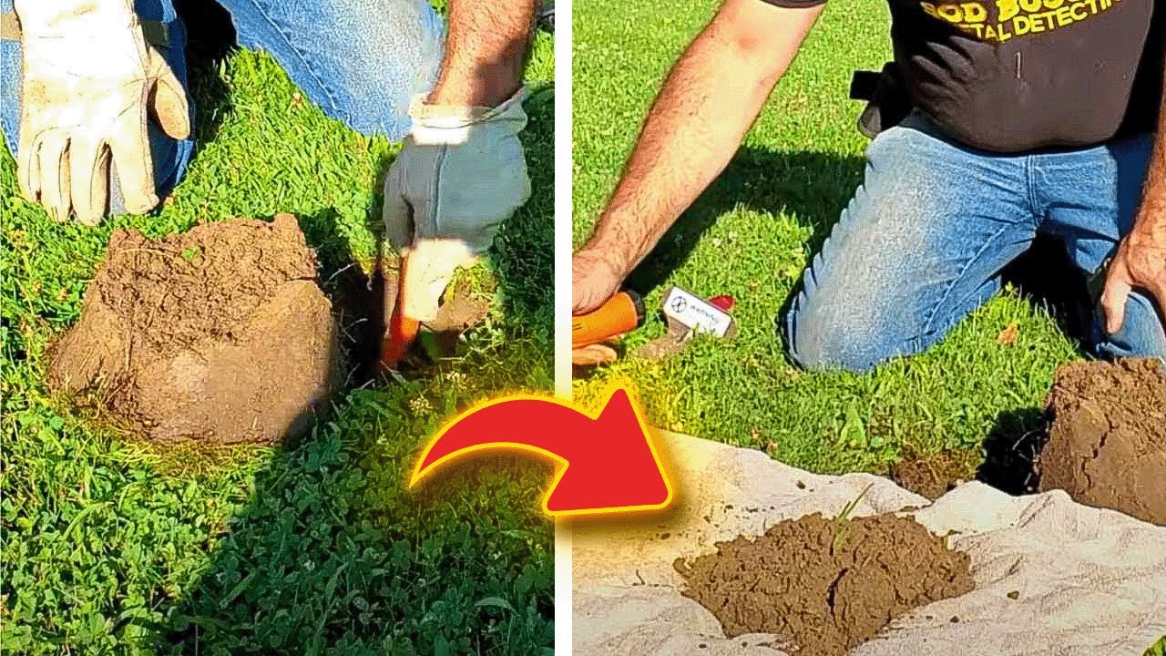 Man Metal Detecting Discovers Rusty 'Spoon,' Then Looks A Little Closer ...