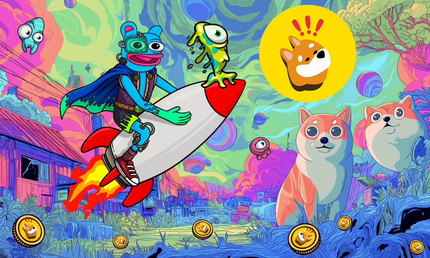 Pengu, Floki Inu, Bonk and Pepe coin Tank As Traders Swap Into The Best ...
