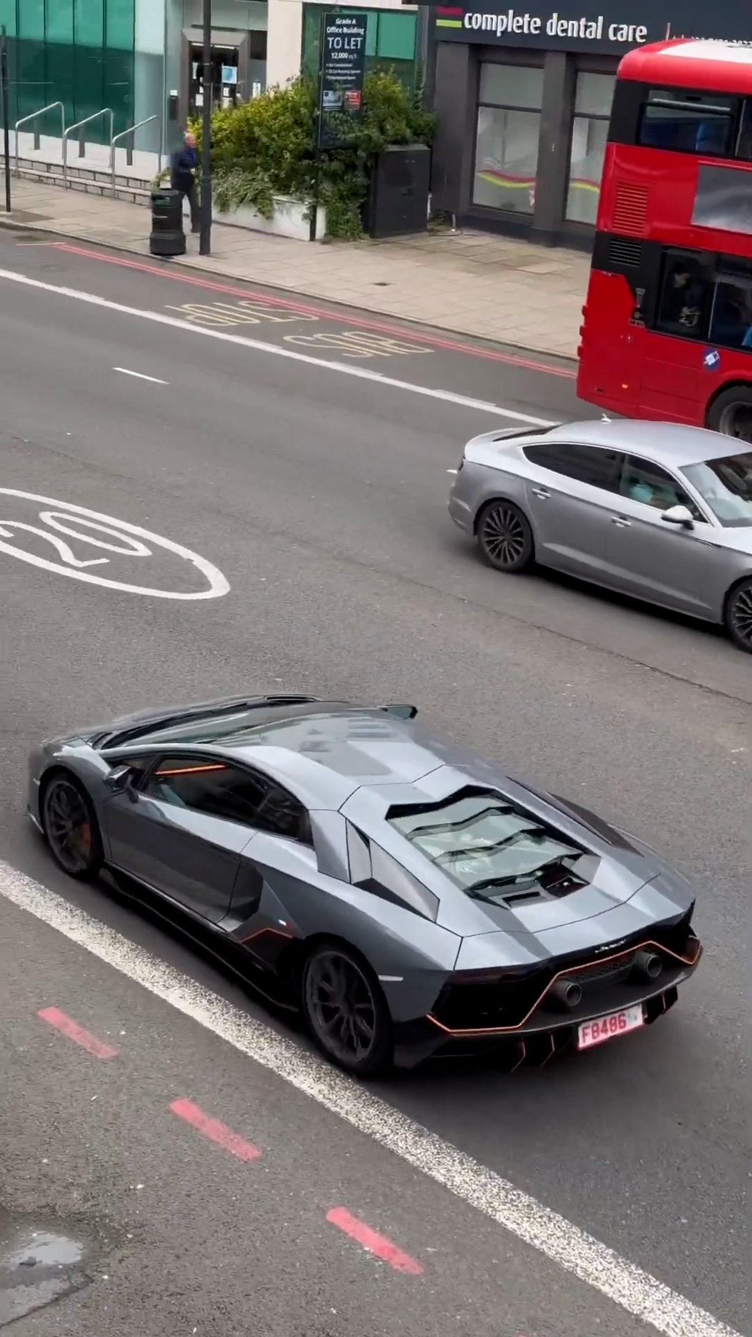Supercar Spotted Outside Residential Window