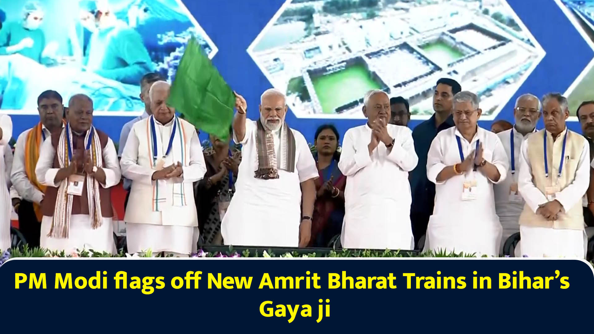 PM Modi flags off New Amrit Bharat Trains in Bihar’s Gaya ji