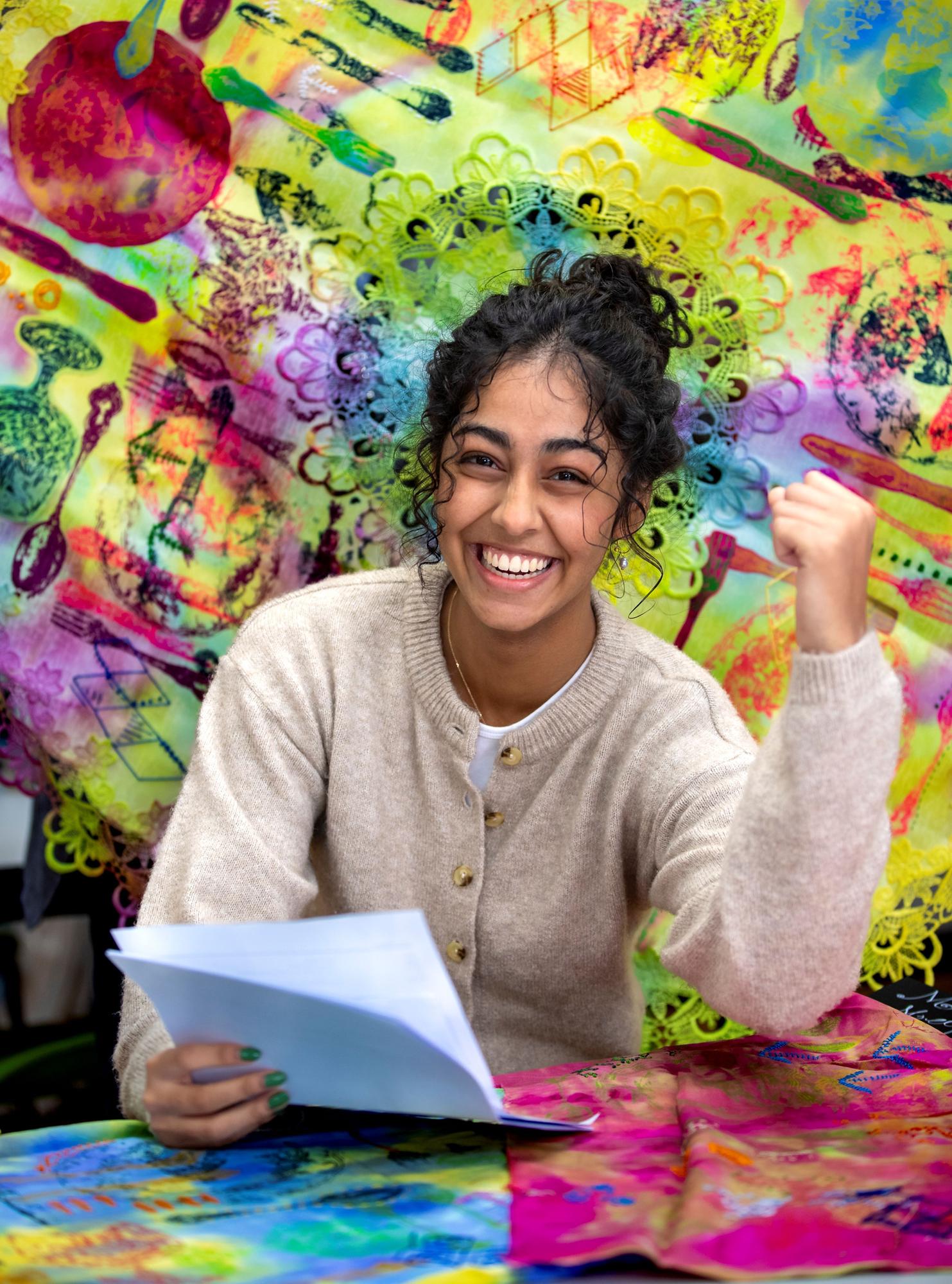 Top art grade in the country for Roop