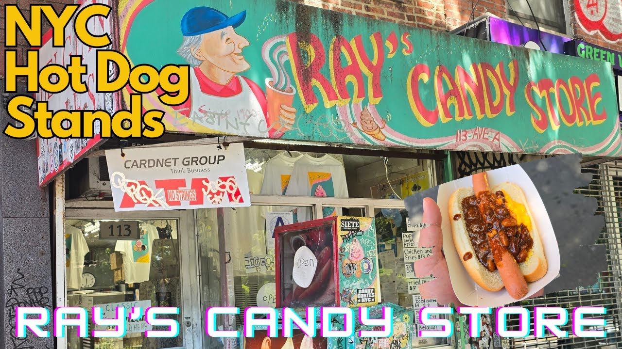 Ray's Candy Store! | NYC Hot Dog Stands