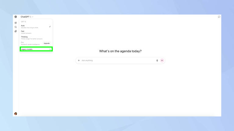 Missing ChatGPT-4 after the GPT-5 roll out? Here's how to bring it back