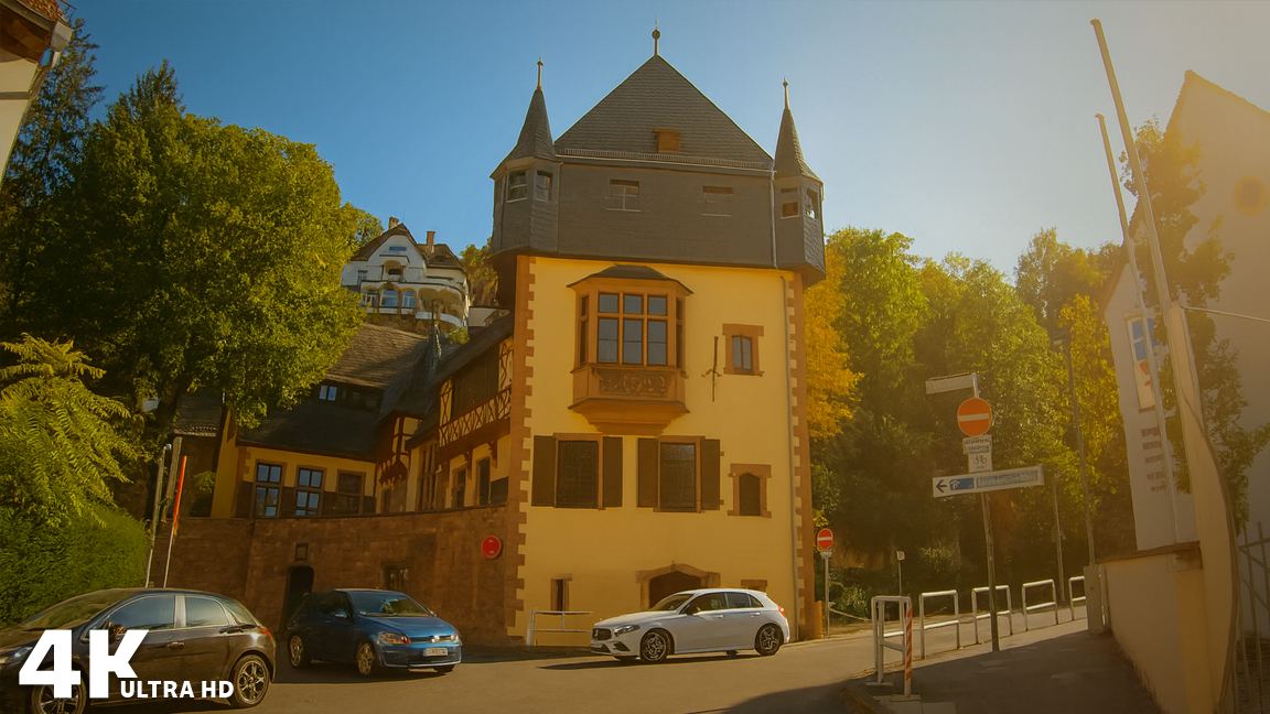 Tour a piedi del centro storico di Heidelberg – Germania (4K)