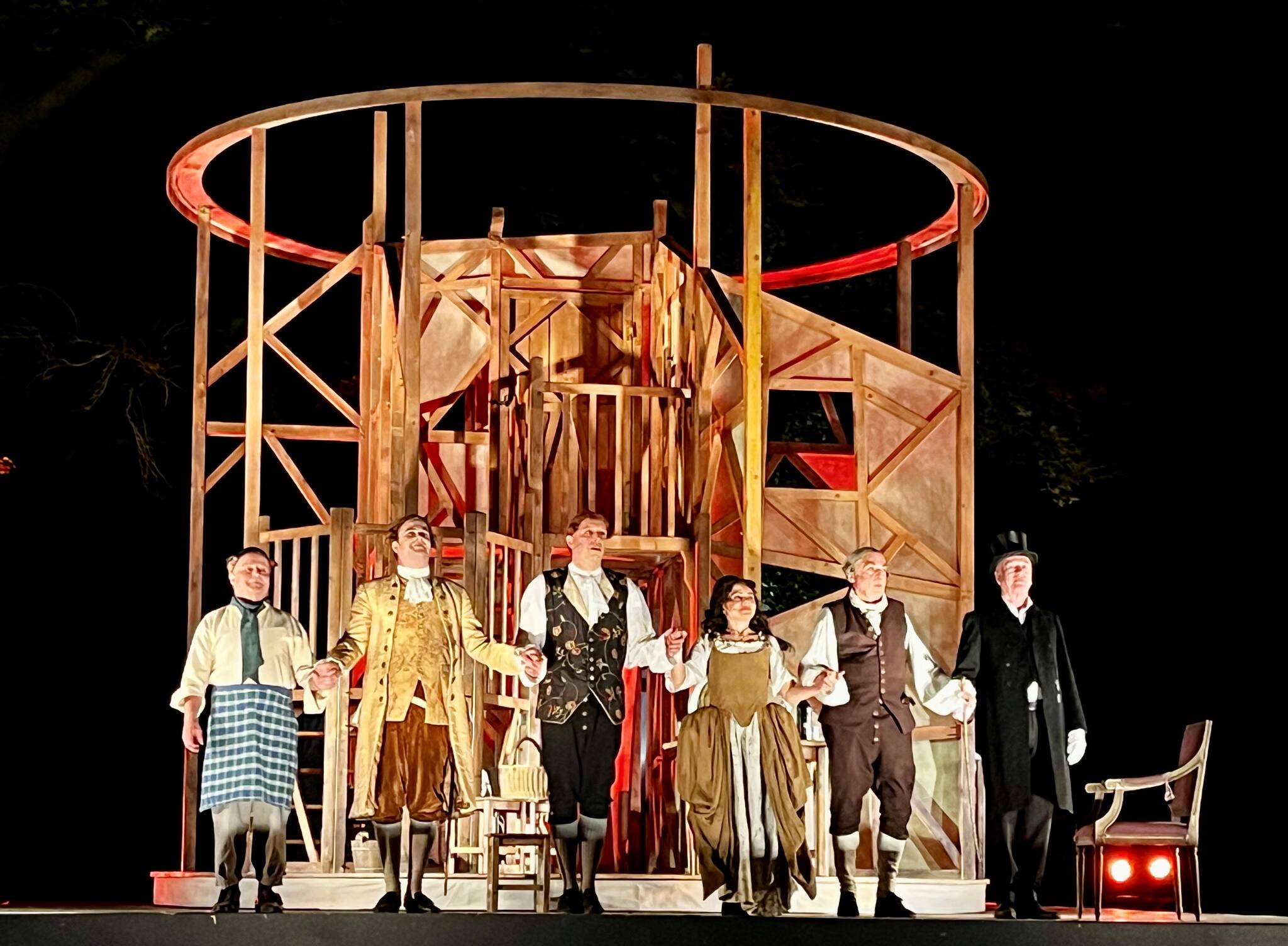 Gelungene Theaterpremiere im Schlosspark Bückeburg: Noch zwei Goethe ...