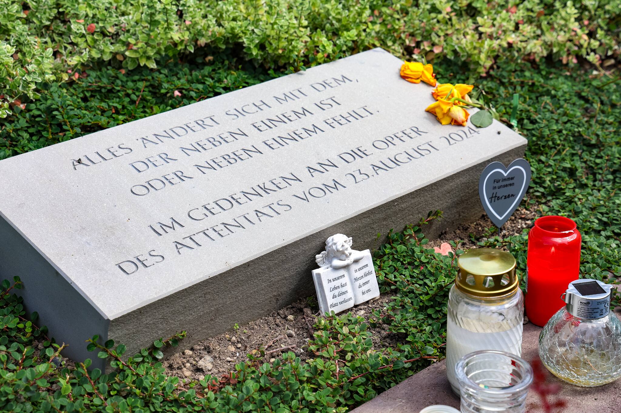 Solingen gedenkt der Opfer des Terroranschlags