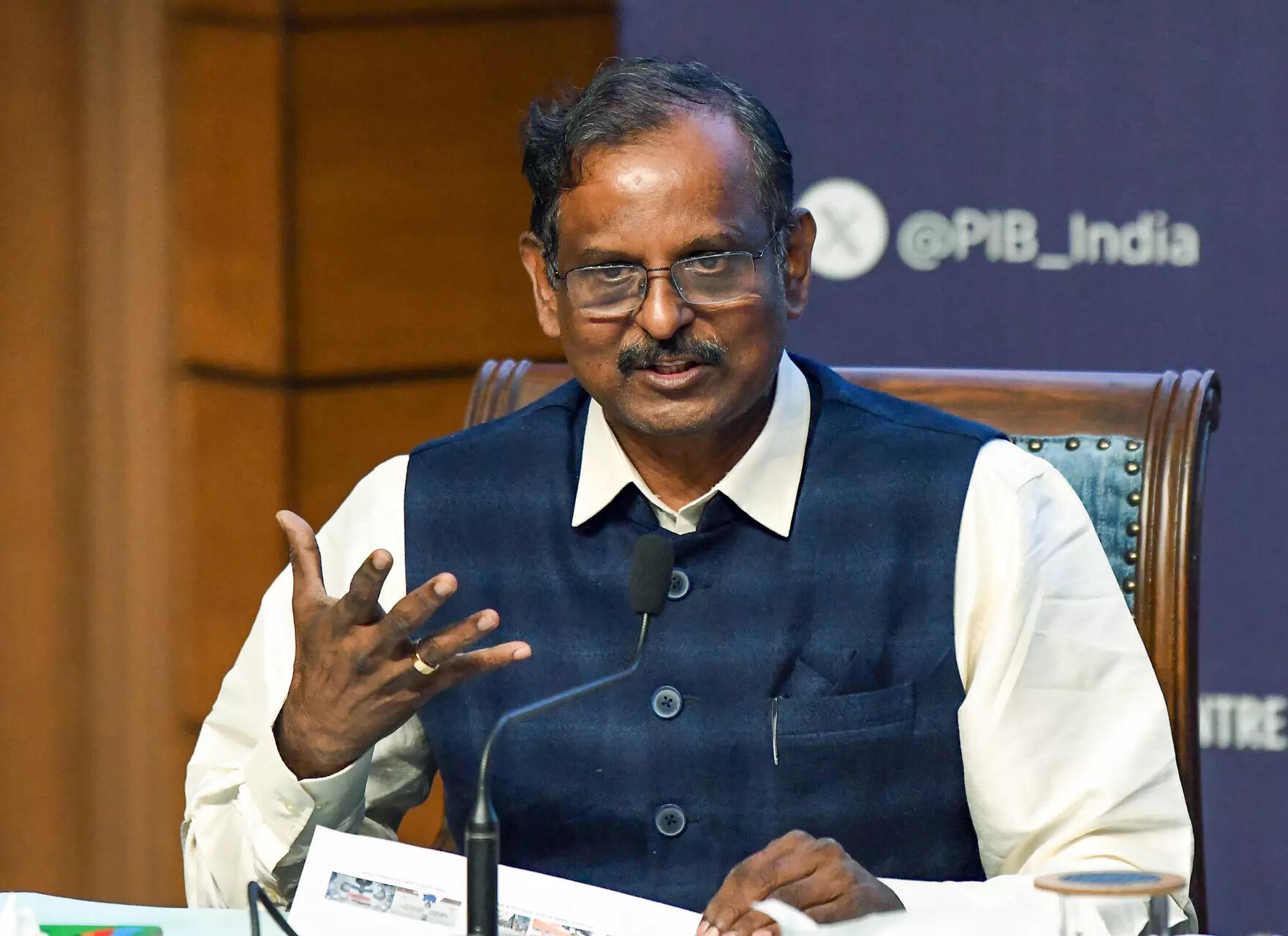 ISRO Chairman V Narayanan highlights milestones at National Meet 2025 ...