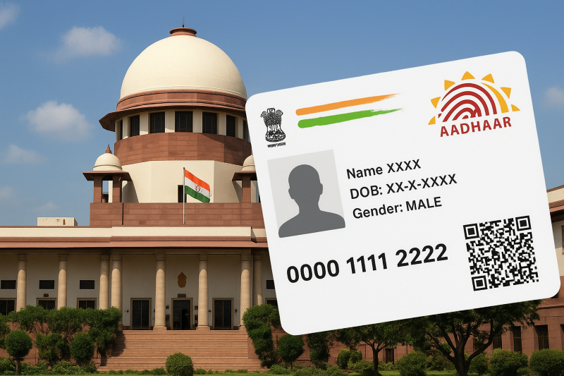 Bihar SIR: Voters excluded from draft rolls can re-apply with Aadhaar ...