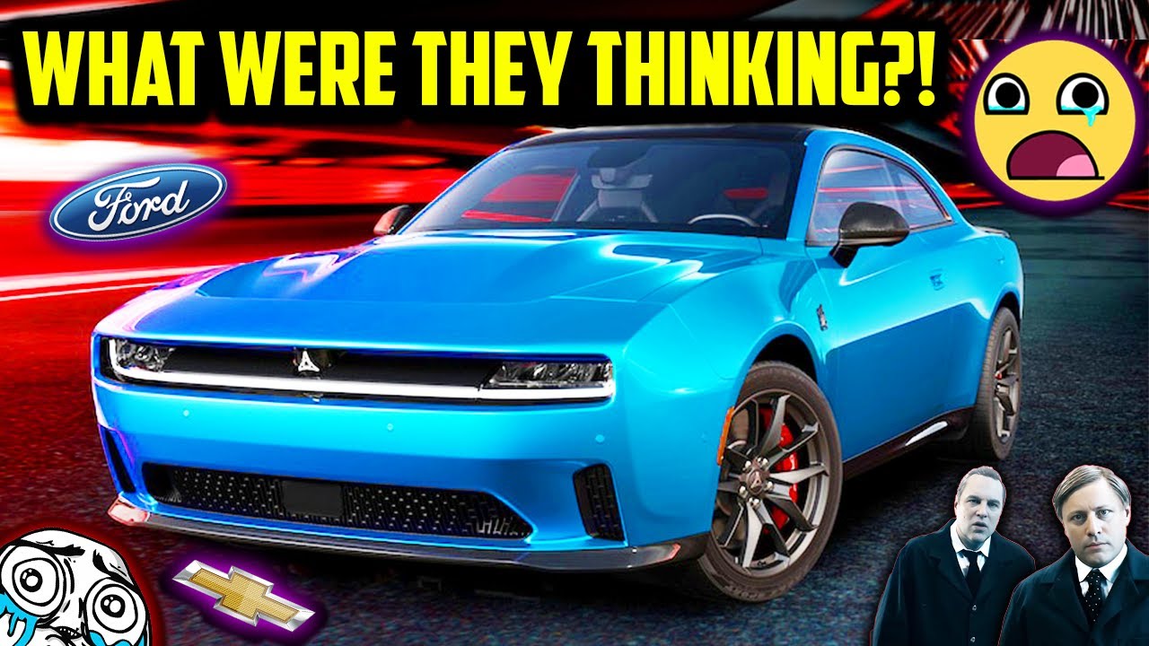 The 2024 Dodge Charger Daytona unveil was embarrassing
