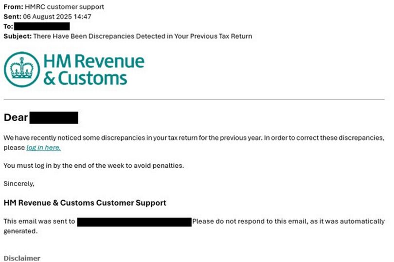 HMRC warns millions over clever email scam