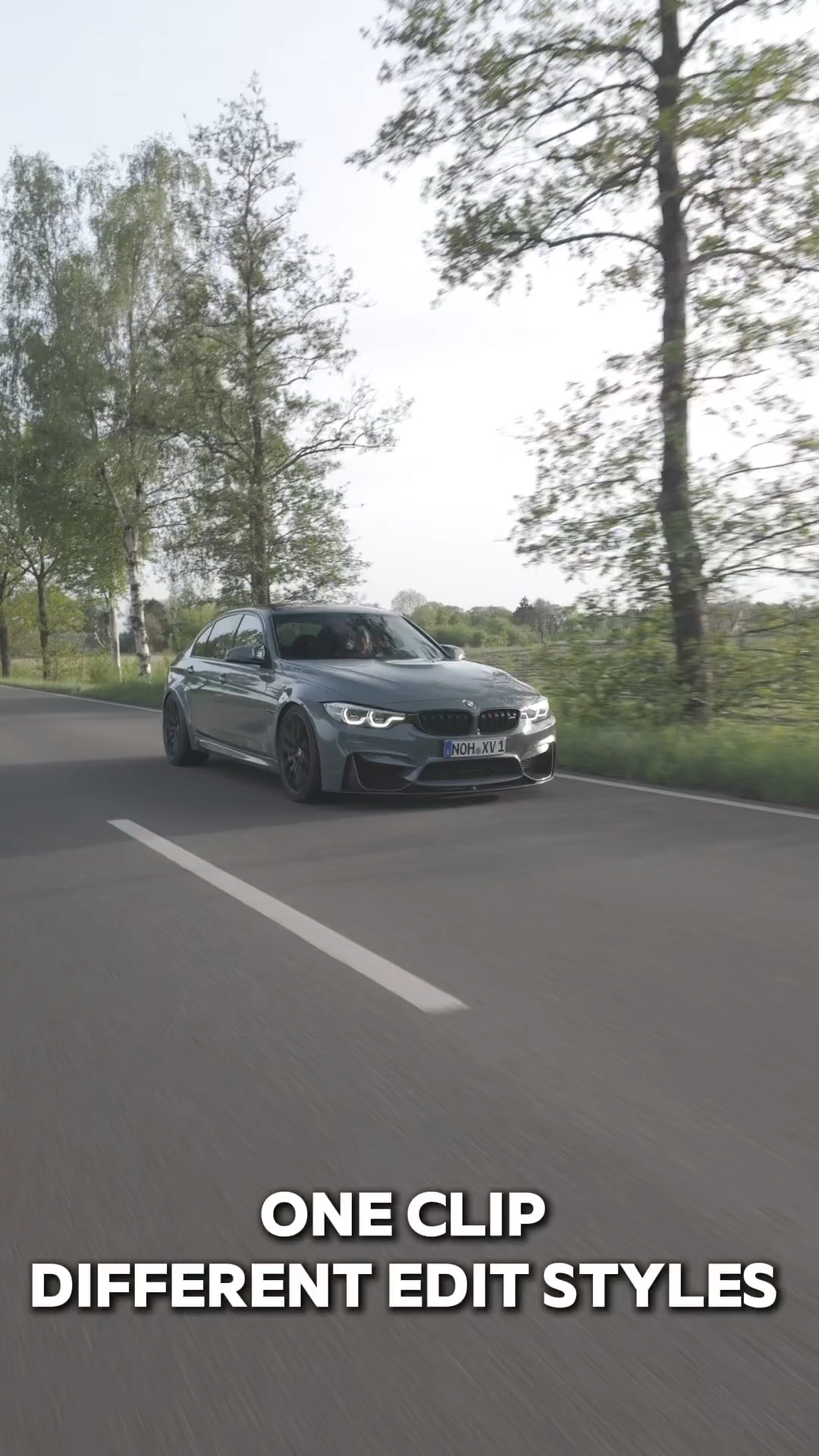 BMW M3 – Color Grading and Styling Vibes