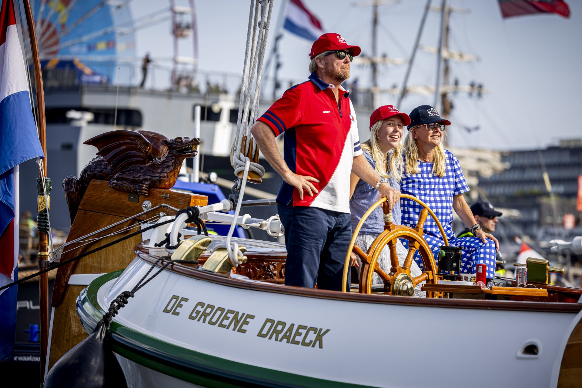 Dutch King sails along in Amsterdam's nautical event, 'Sail' - the ...