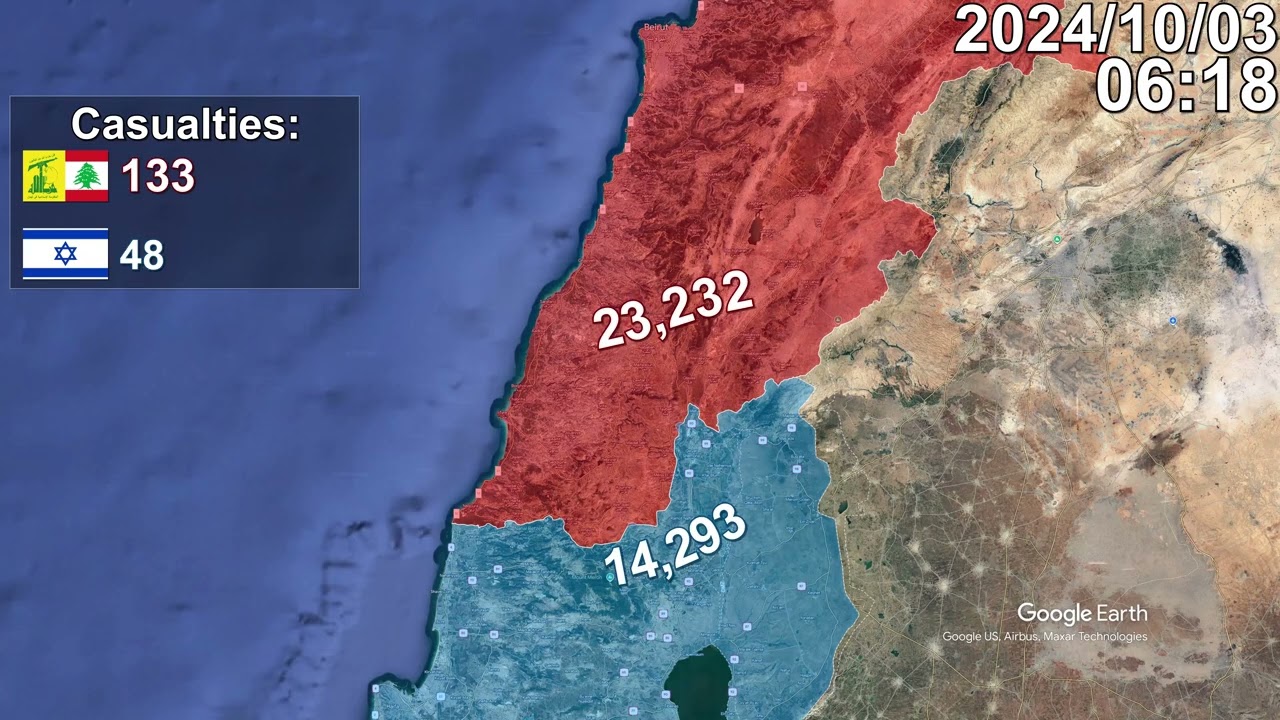 Mapping the First Week of Israel’s Invasion of Lebanon