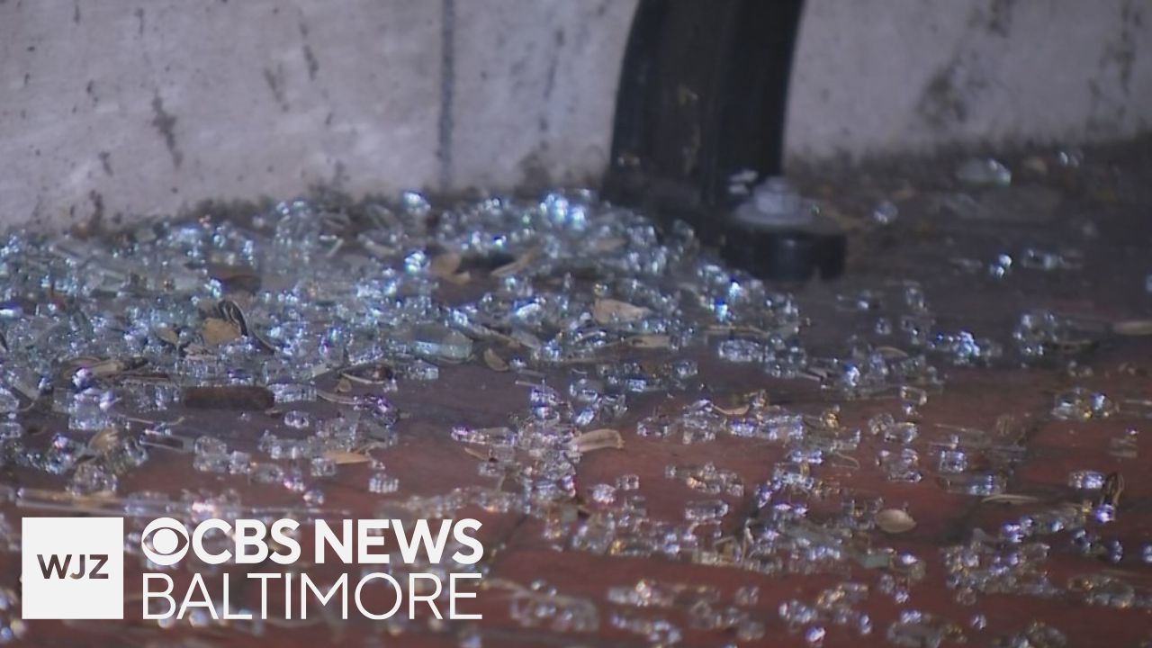Gelato store and SUV damaged by gunfire in Fells Point