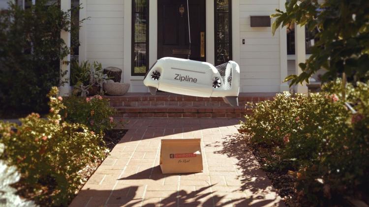 A North Texas Chipotle location will fly your order to you. Here's how ...