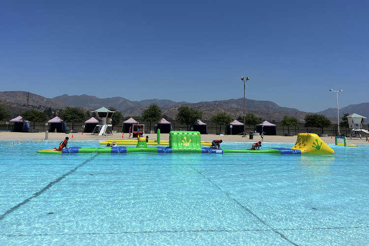 A hot corner of Los Angeles is home to the nation's largest public pool