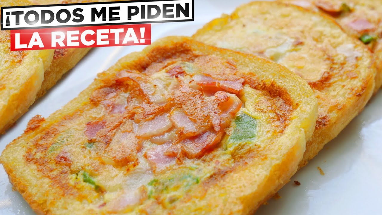Pan con Huevos en 2 Minutos – Cena Fácil Sin Horno
