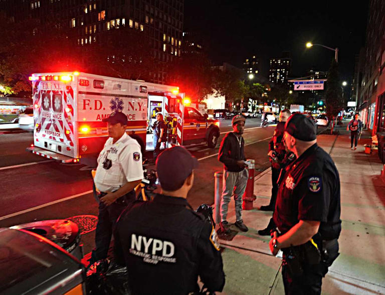 Man steals yellow cab in Manhattan before colliding with cyclist in hit ...