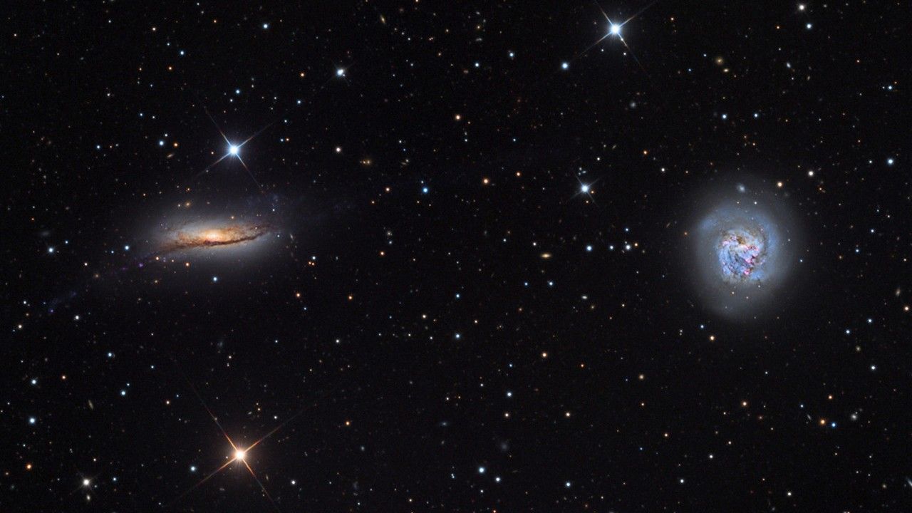 Pair of colliding galaxies may hint at the fate of the Milky Way and ...