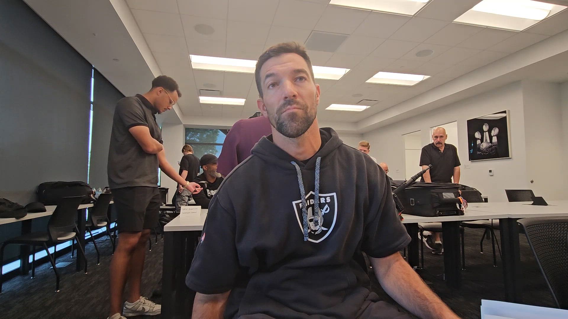 Las Vegas Raiders DL Coach Rob Leonard on Evolving Leadership and ...