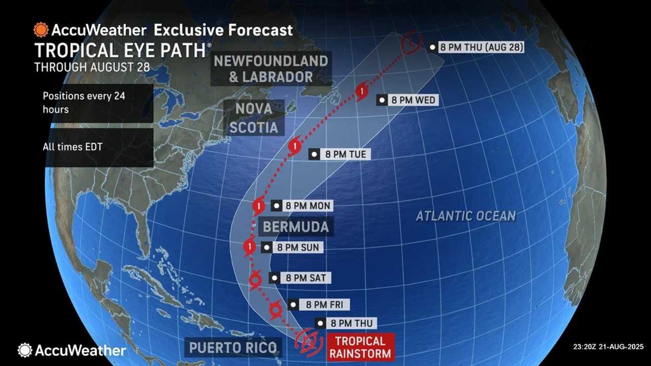 New System Expected To Become Tropical Storm Forms In Atlantic: Here's ...