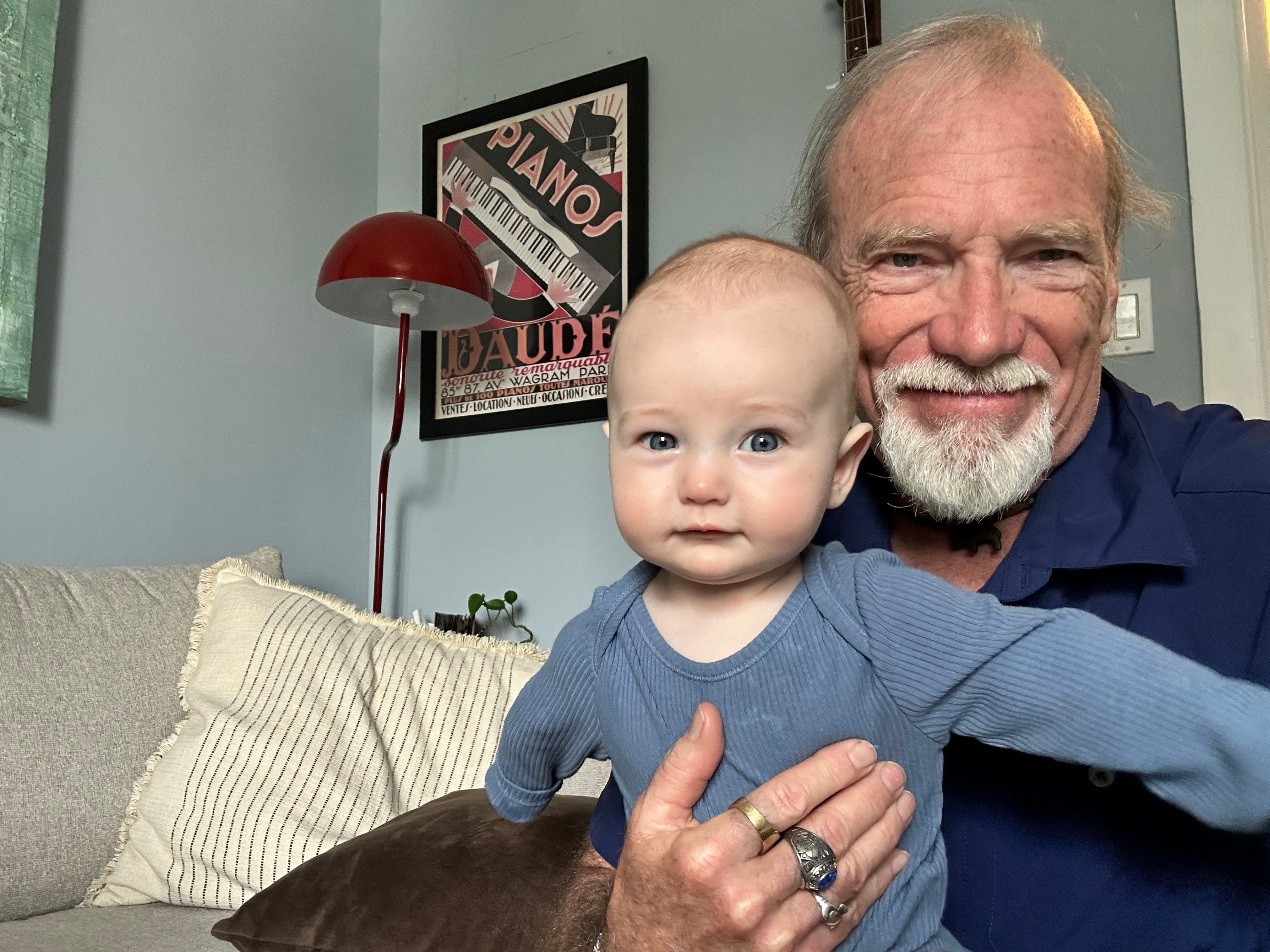 I still work, but I watch my grandson once a week to help my daughter ...