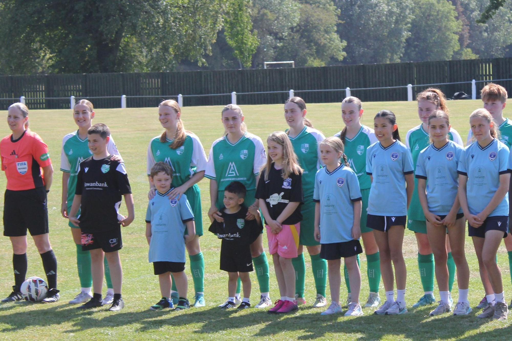 New Thornton Hibs ladies team off to wonderful start