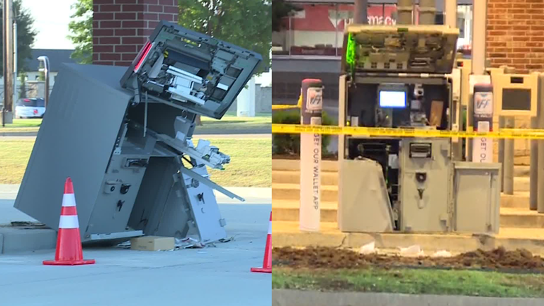 Police search for suspects after multiple ATM burglaries in OKC metro