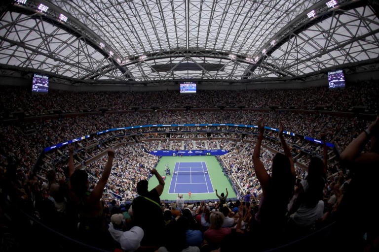 Why does the US Open start its tournament on a Sunday?
