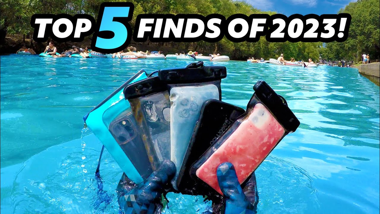 Found 16 Phones, 13 Knives, 5 Apple Watches Underwater (TOP 5 Finds of ...