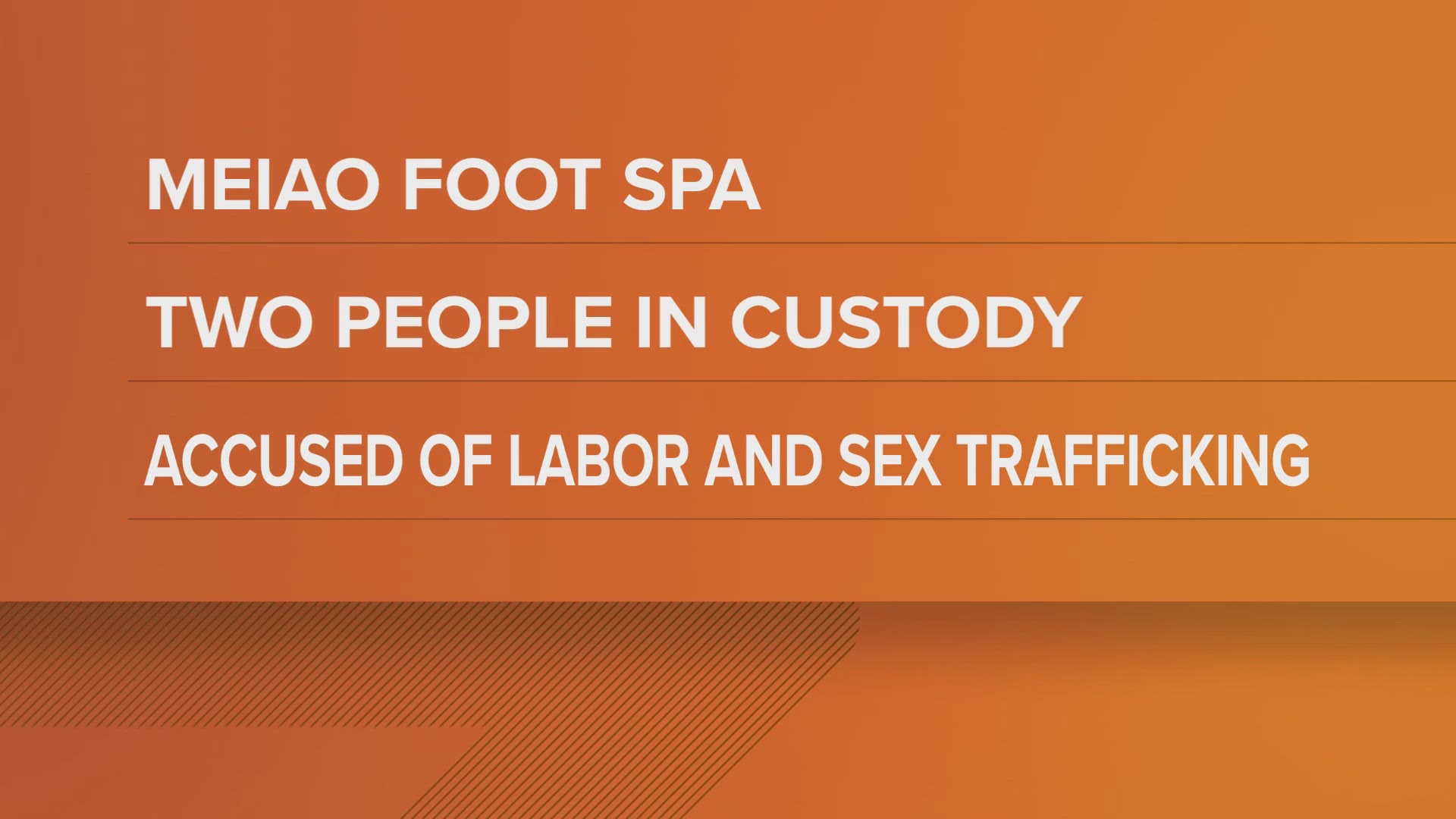 Police: 2 arrested for 'labor and sex trafficking' after raid at North ...