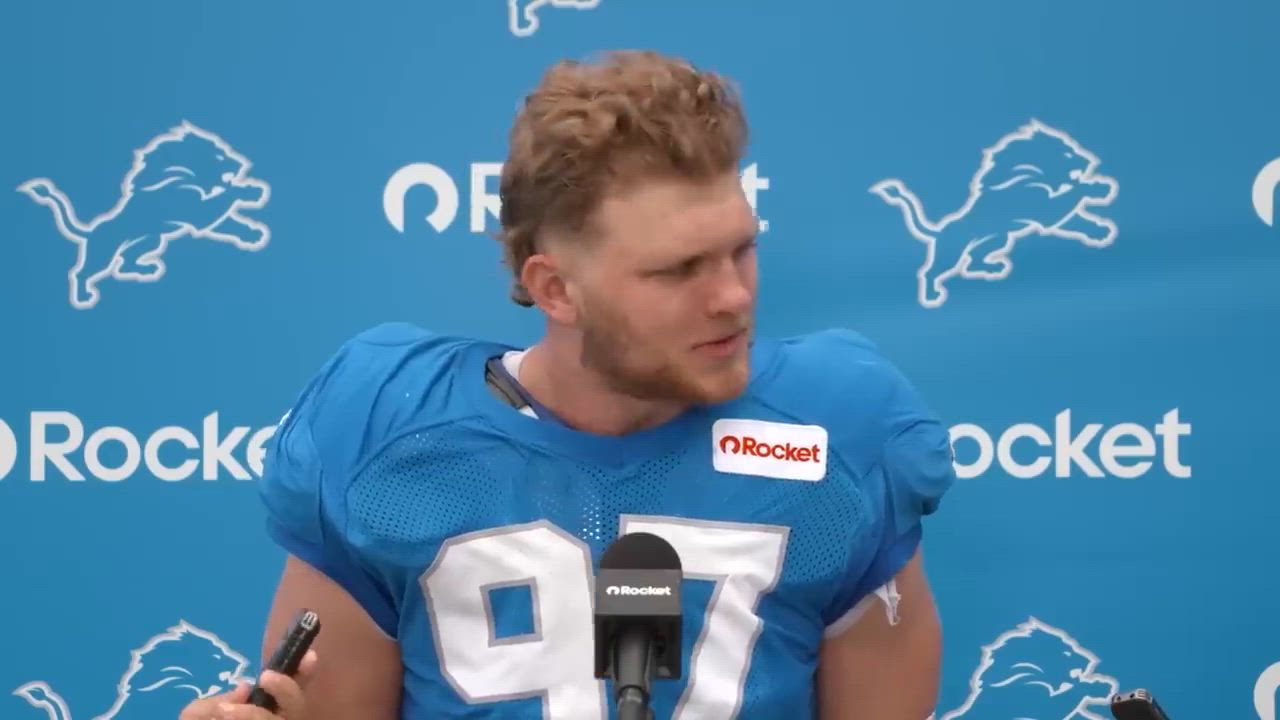Lions DE Aidan Hutchinson Discusses Contract Extension Status