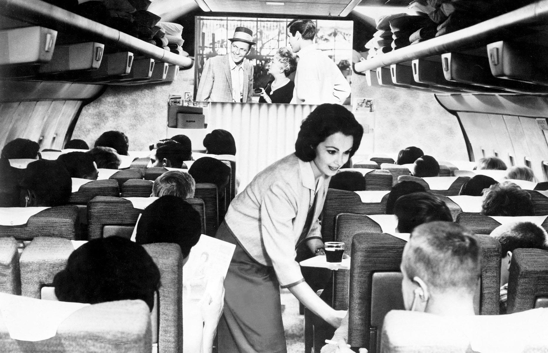 Air travel used to look very different to how it looks today