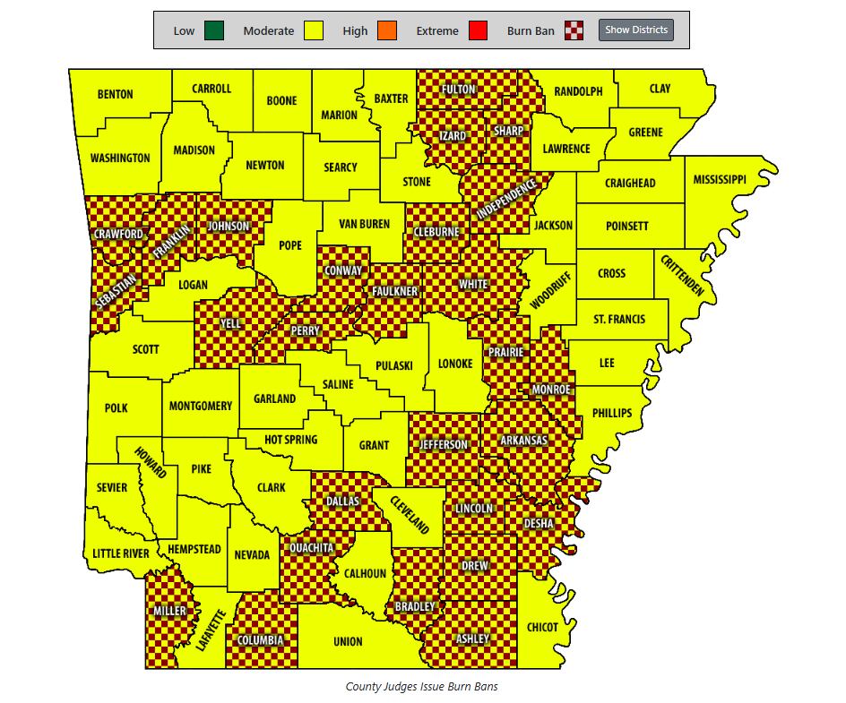 More burn bans issued in Northeast Arkansas