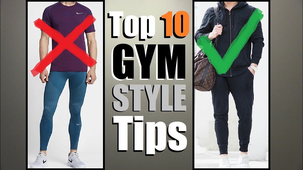 Top 10 Workout Style Tips (Wear THIS To The GYM To Look GREAT)!