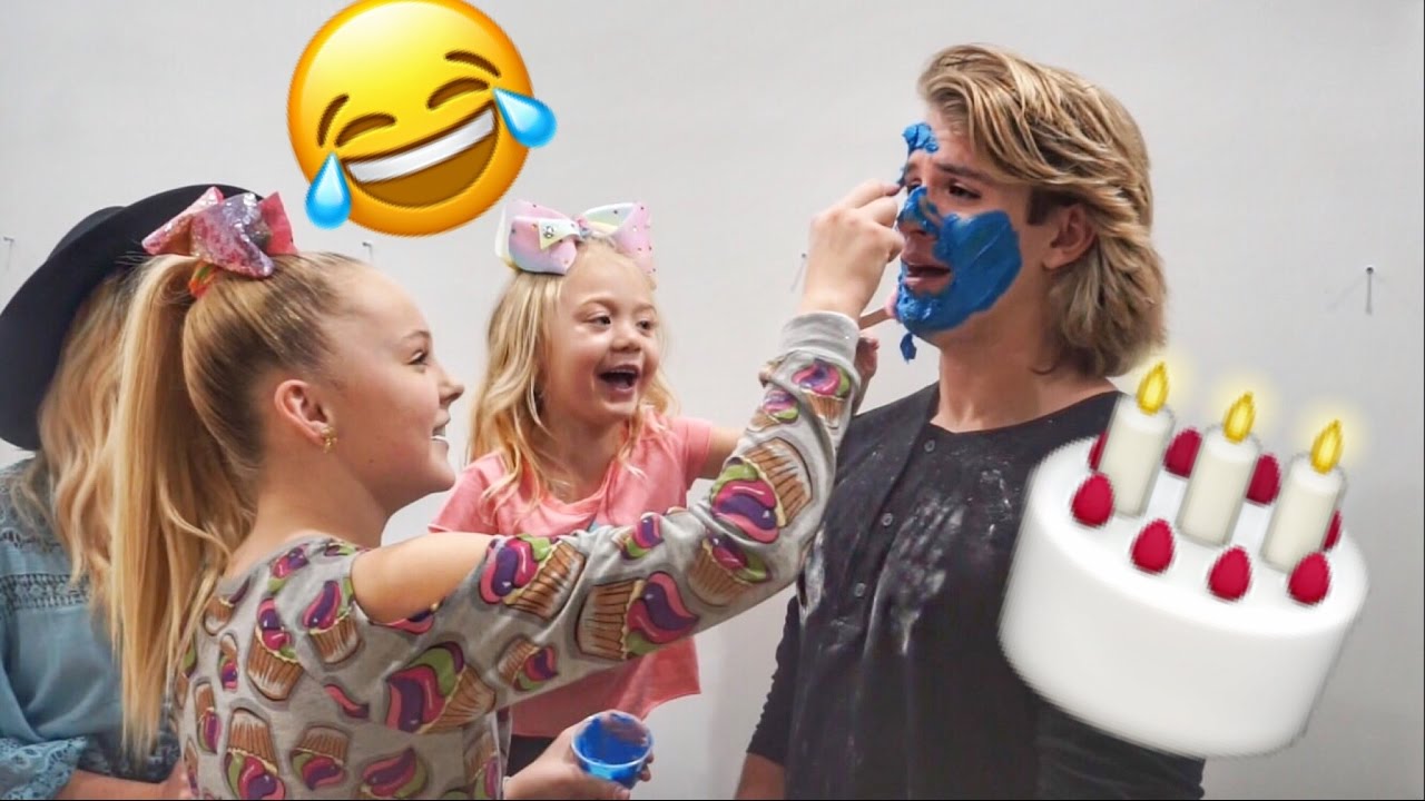 Cake Battle With JoJo Ends in Epic Food Fight